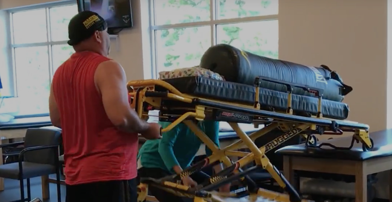 After rehabbing from a biceps rupture, a firefighter’s passion burns on ...